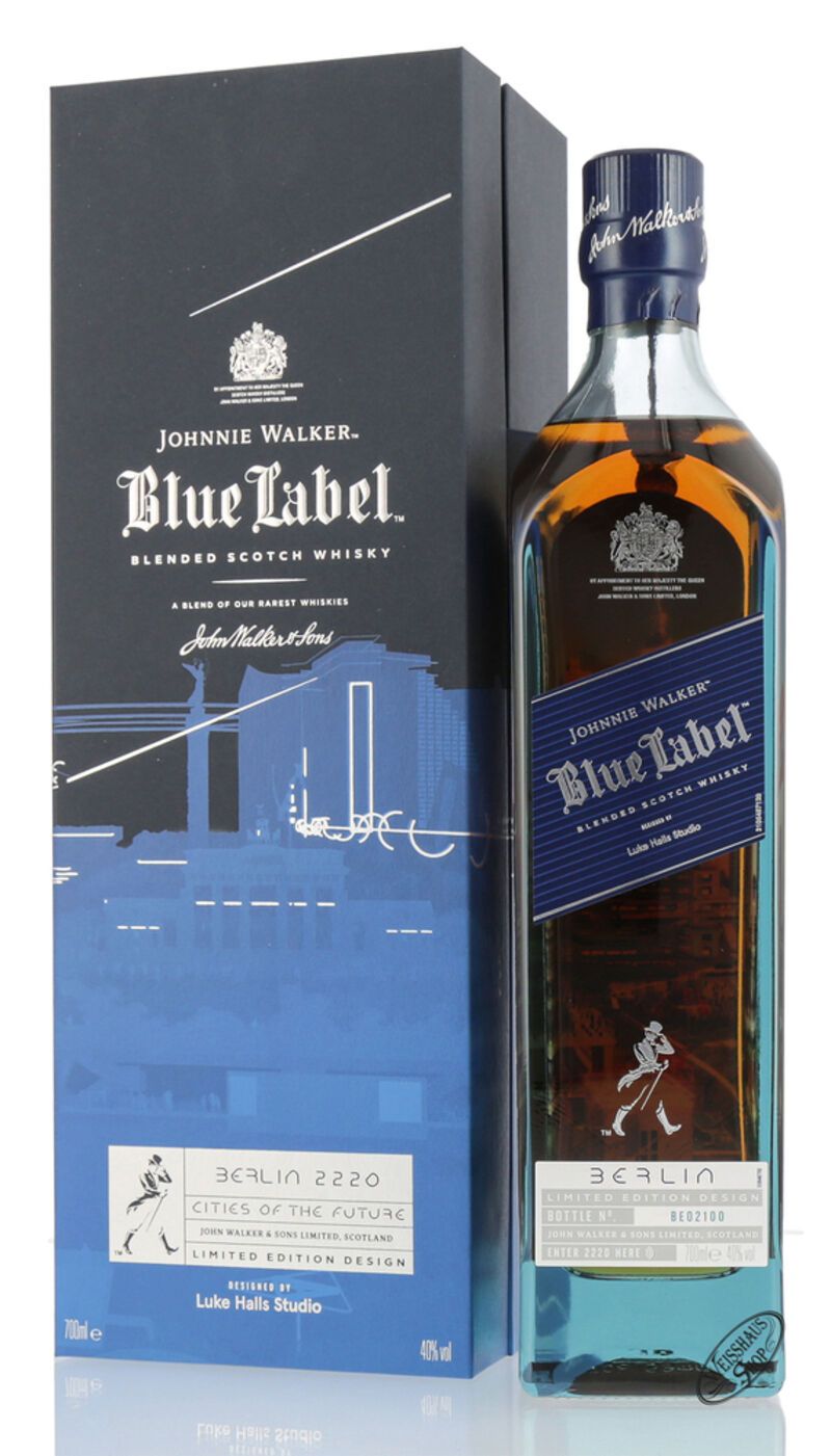 Johnnie Walker Blue Label Whisky Elusive Umami 43% vol. 0,70l ...