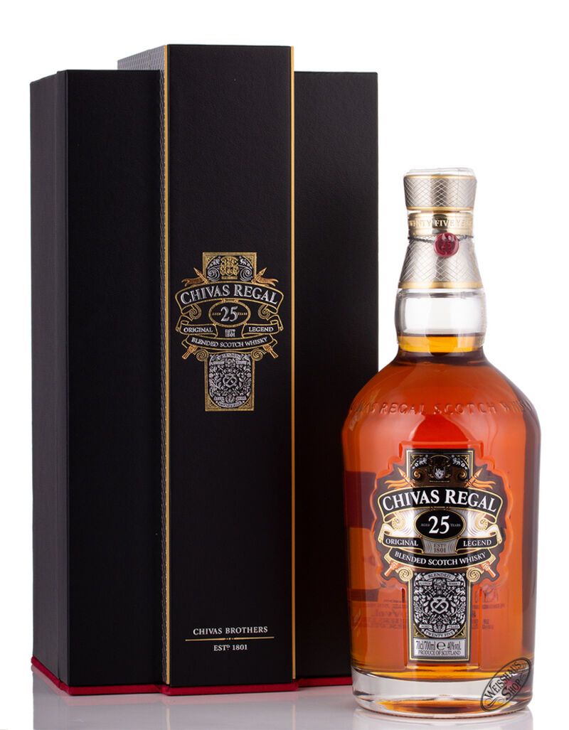 Chivas Regal 25 YO Blended Whisky 40% vol. 0,70l | Weisshaus Shop