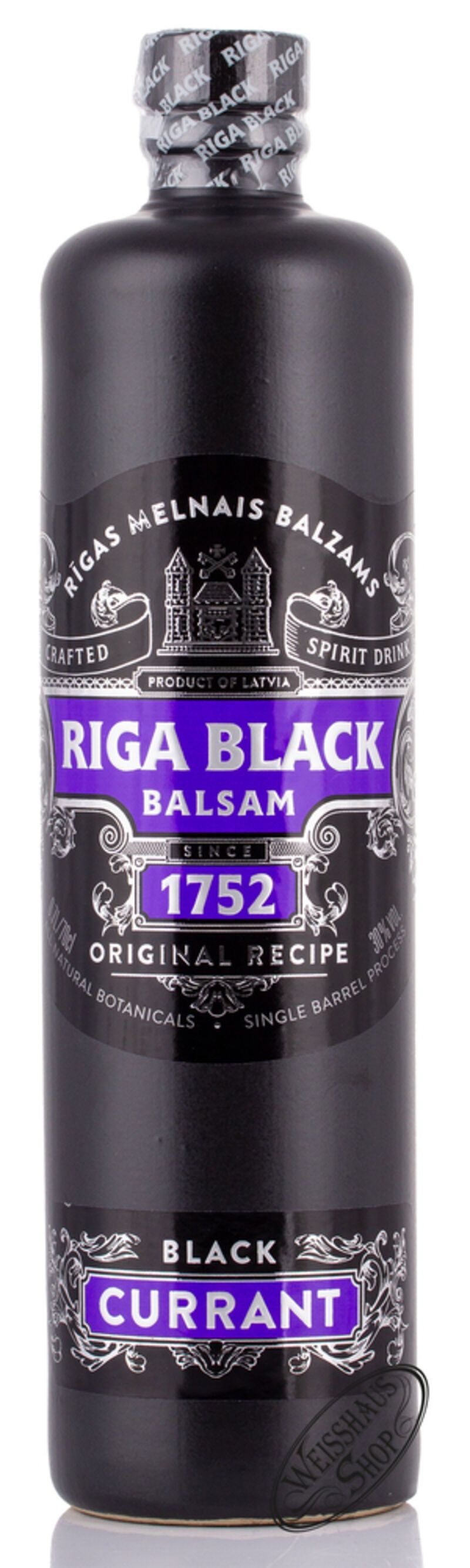 Riga Black Balsam Black Currant Bitter 30% vol. 0,70l | Weisshaus Shop