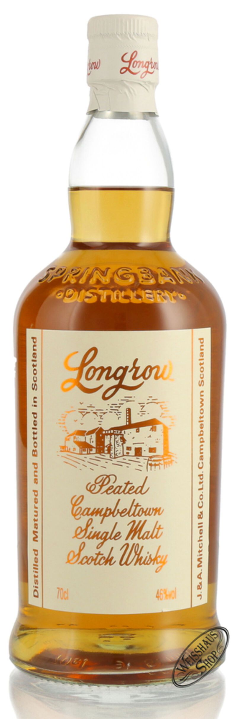 Springbank Longrow Peated Whisky 46% vol. 0,70l | Weisshaus Shop