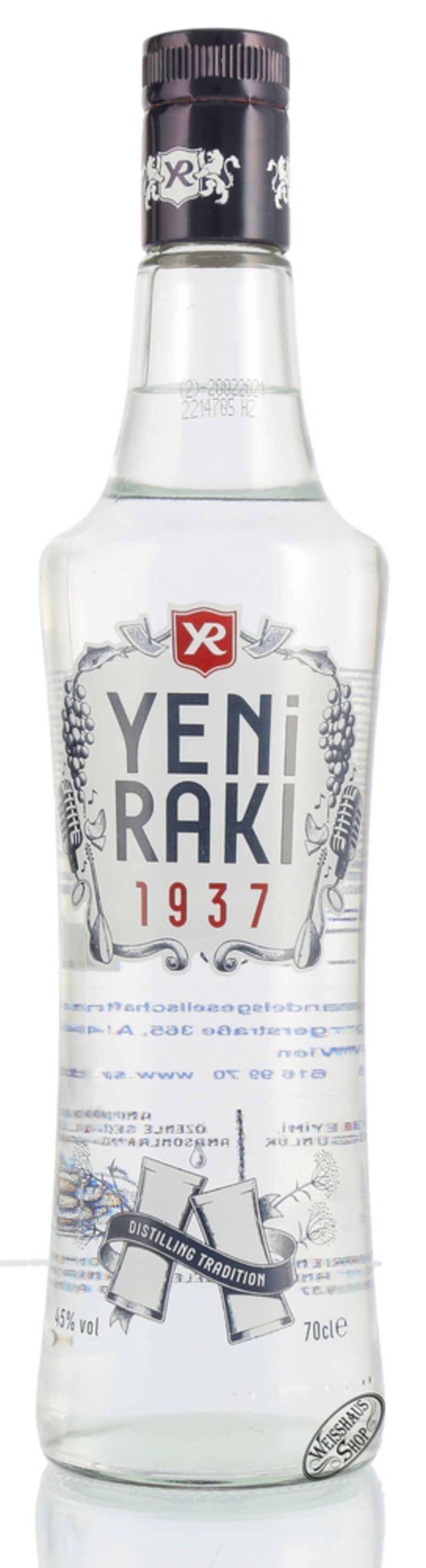 Yeni Raki 45% vol. 0,70l | Weisshaus Shop