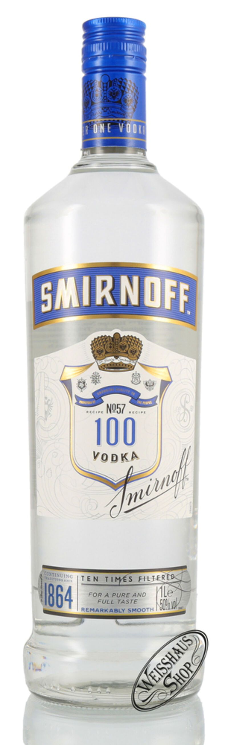 Smirnoff Vodka Red 37,5% vol. 1,0l | Weisshaus Shop