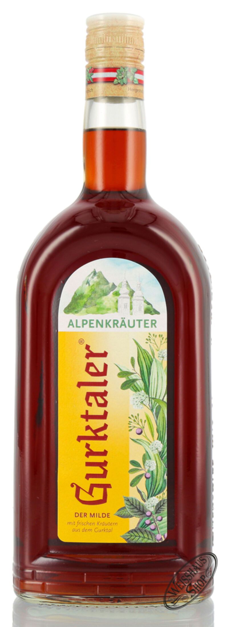Gurktaler Alpenkräuter 27% vol. 1,0l | Weisshaus Shop