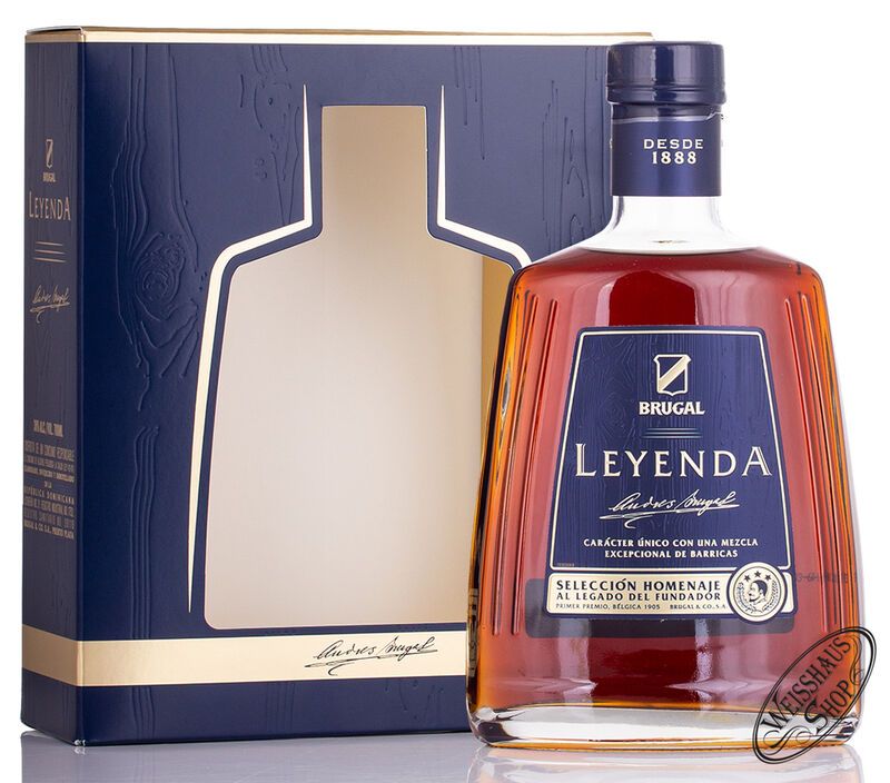 Brugal Ron Leyenda Rum 38% vol. 0,70l | Weisshaus Shop