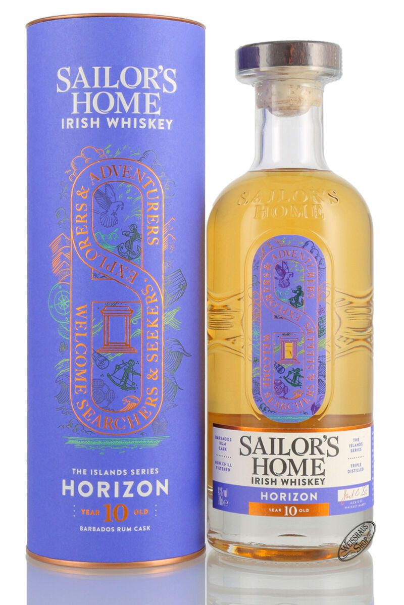 Sailor' s Home Horizon Irish Rum Cask Whiskey 43% vol. 0,70l ...