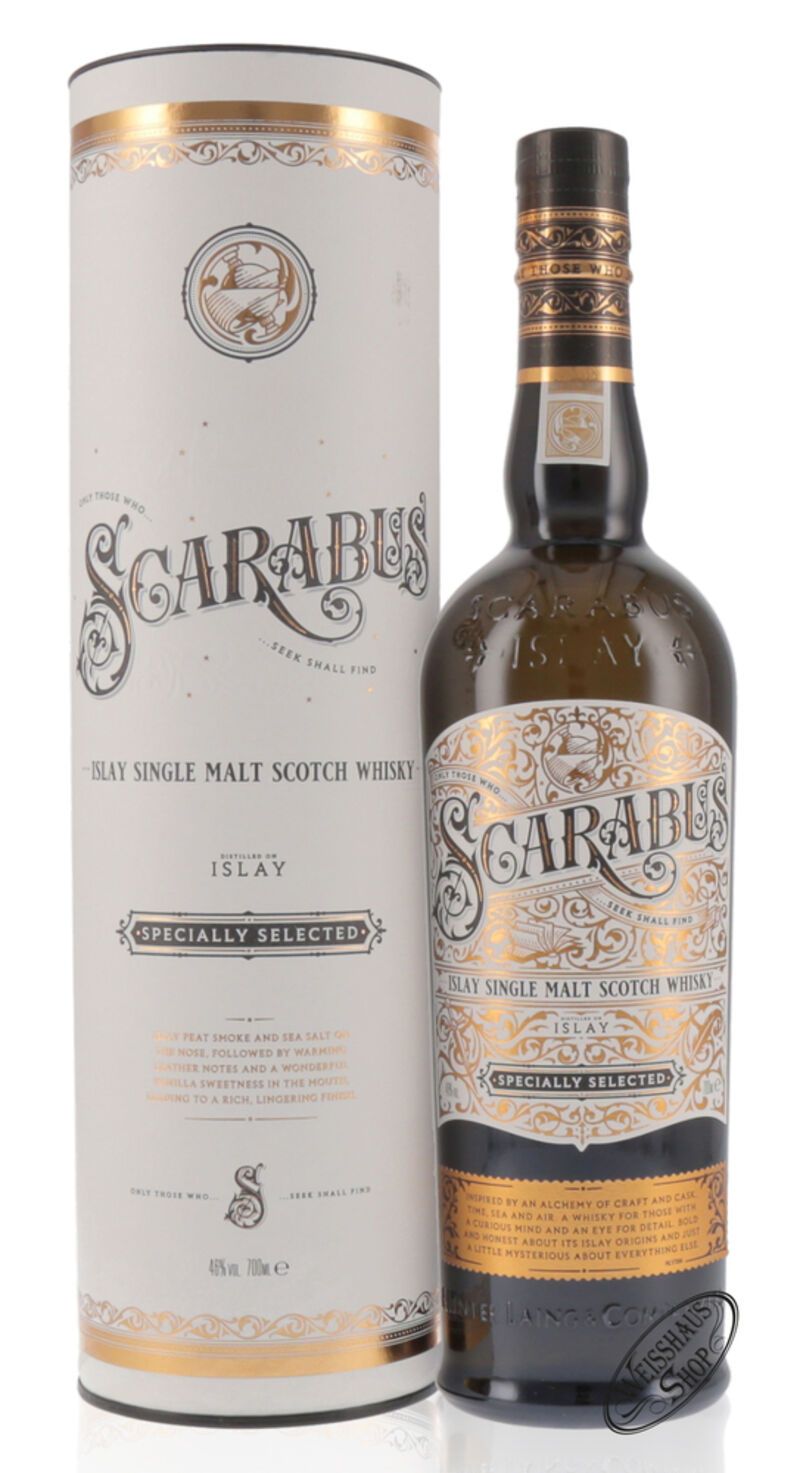 Scarabus 10 YO Islay Single Malt Whisky 46% vol. 0,70l | Weisshaus Shop