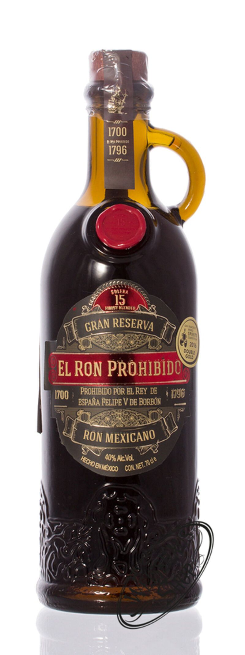 El Ron Prohibido 15 YO Rum 40% vol. 0,70l | Weisshaus Shop