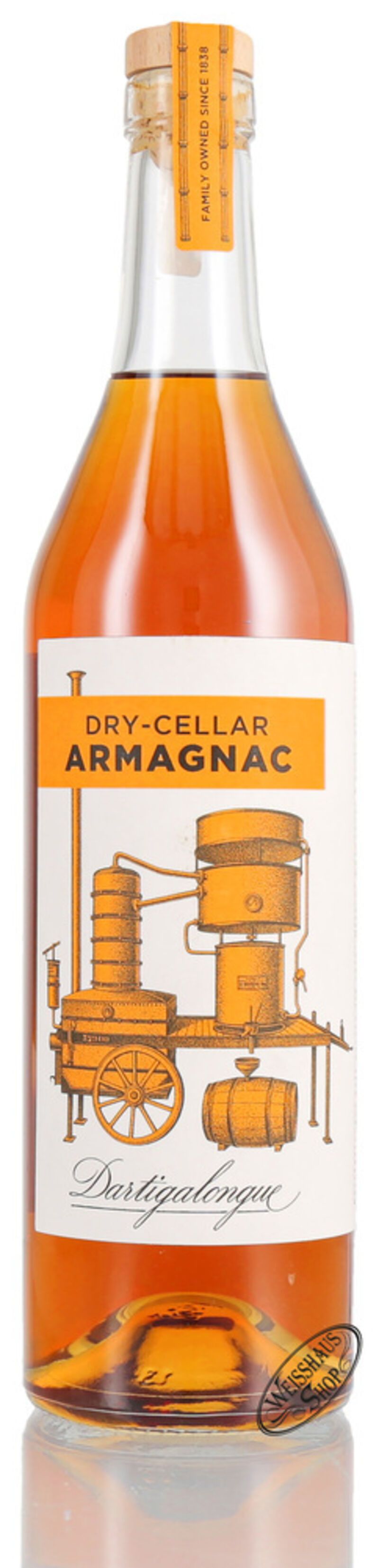 Dartigalongue Dry-Cellar Armagnac 43,4% vol. 0,70l | Weisshaus Shop