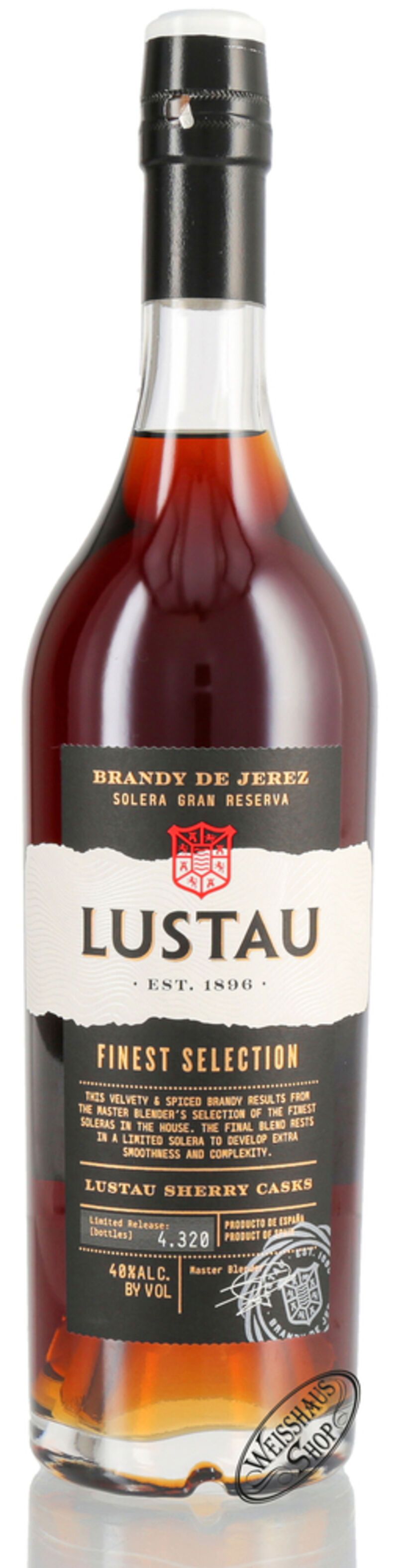 Lustau Solera Gran Reserva Finest Selection Brandy 40% vol. 0,70l ...
