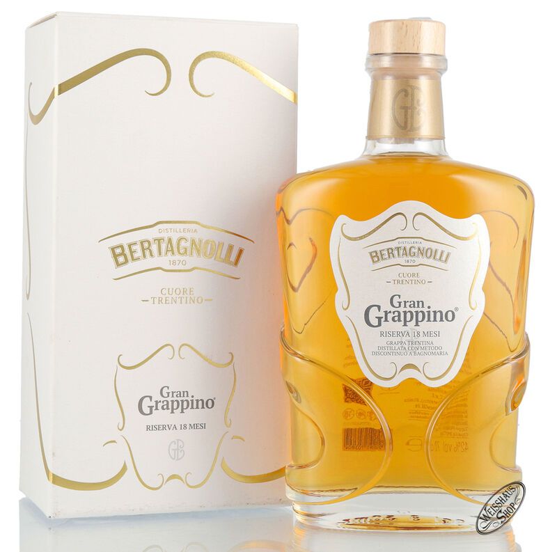 Bertagnolli Grappa Gran Grappino Barrique 42% vol. 0,70l | Weisshaus Shop